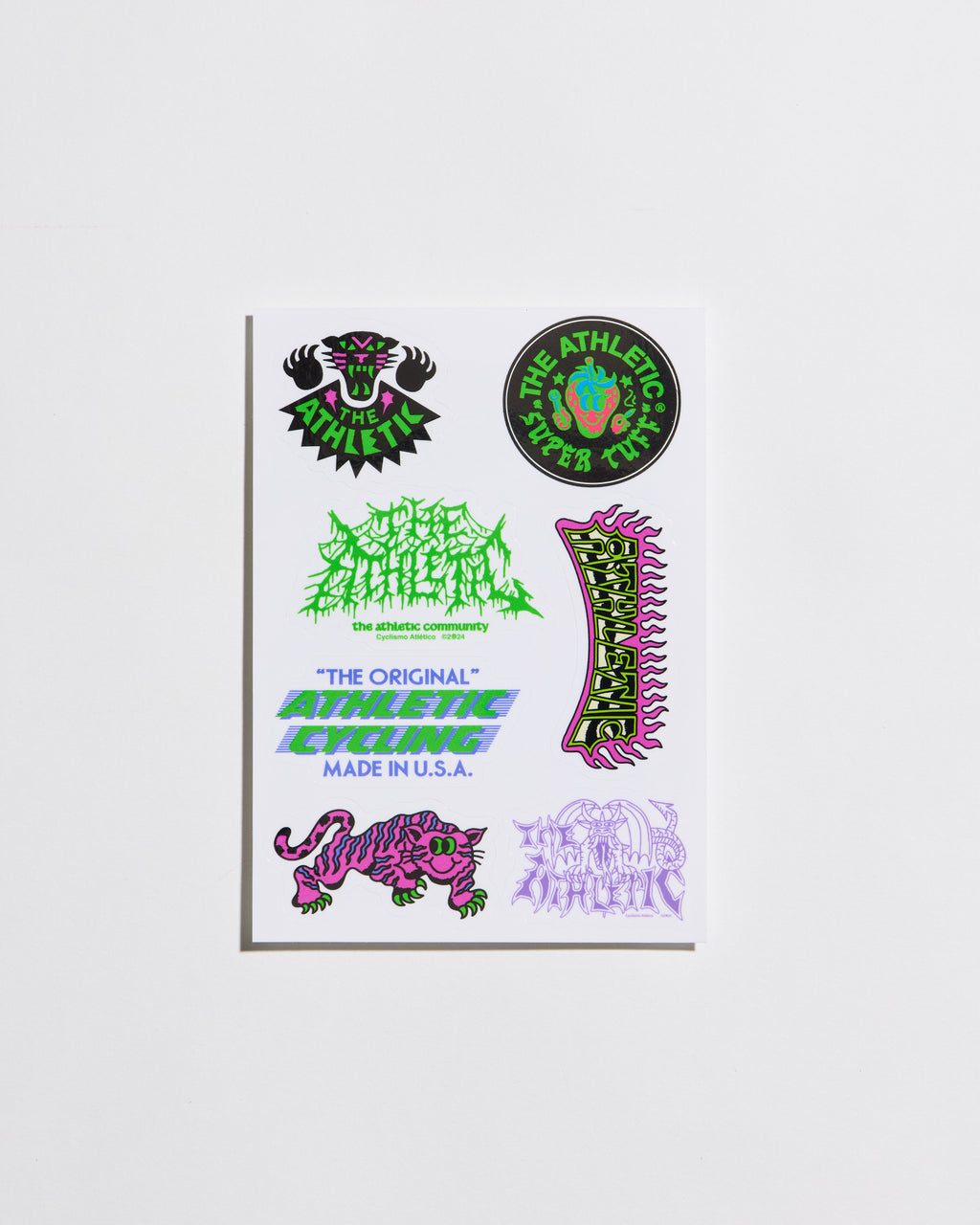 SUPER TUFF Sticker Sheet – The Athletic Community
