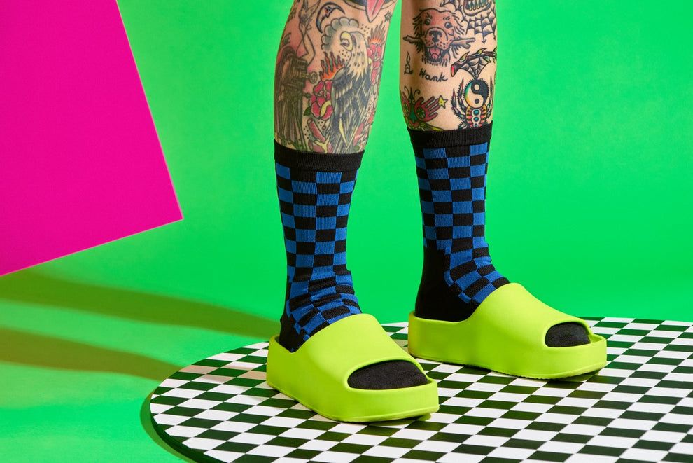 SUPER TUFF Check Yourself Socks – The Athletic Community