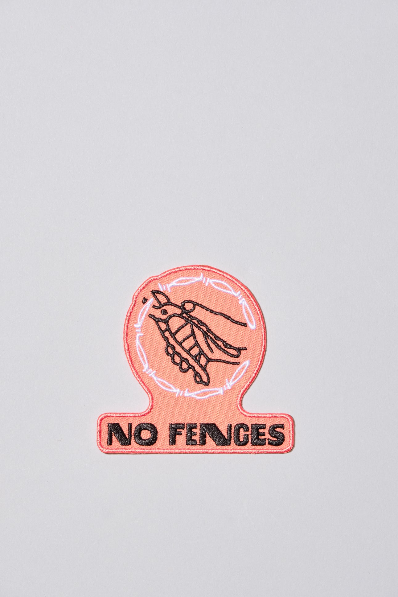 No Fences Iron-On Patch – The Athletic Community